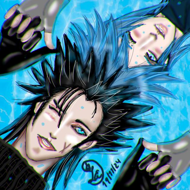 Aqua y zack - ibisPaint