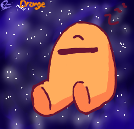 Mini Orange - Somebody Among us - ibisPaint