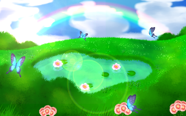 Flower Field - ibisPaint