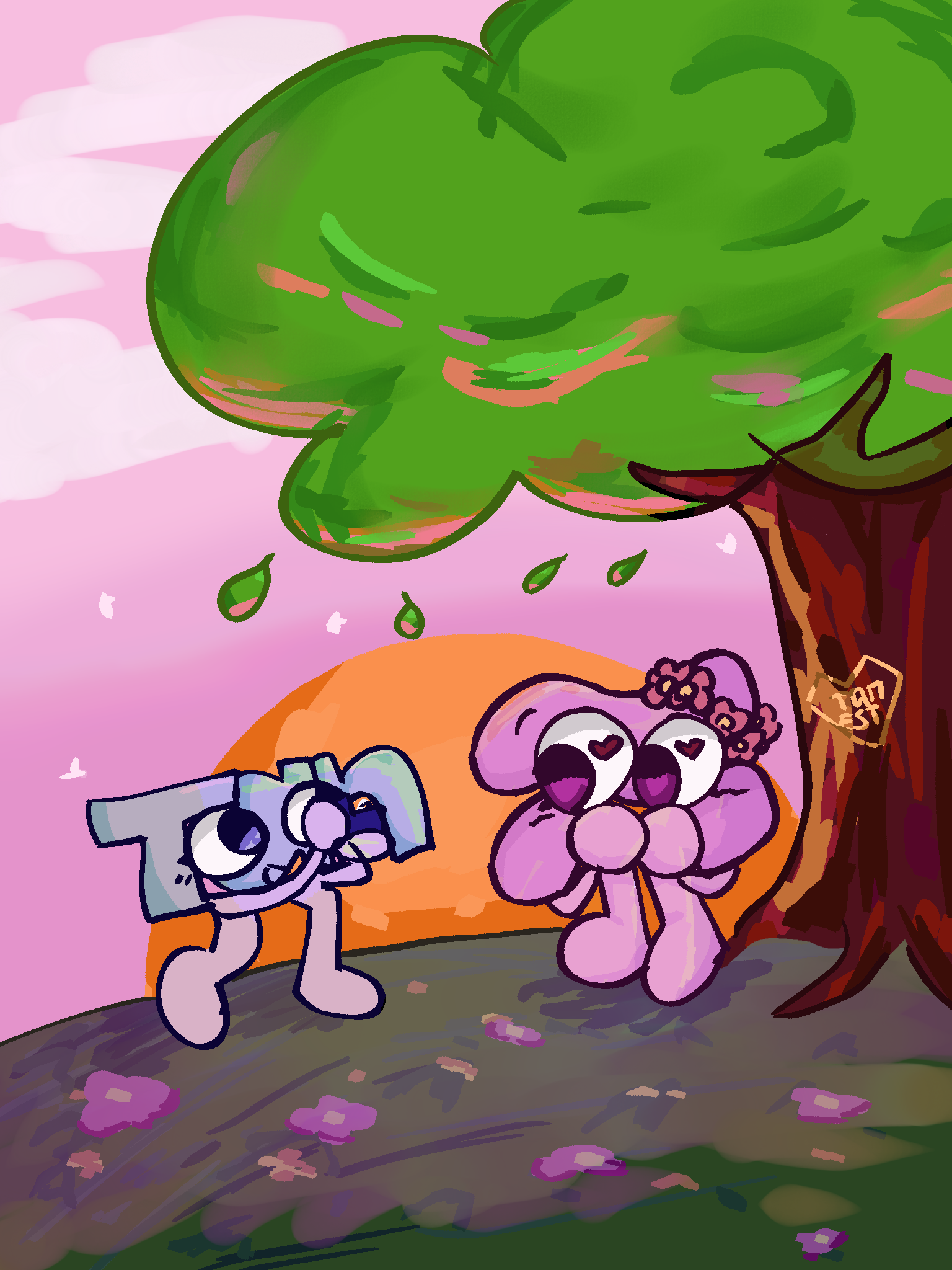 tangent and estimate - ibisPaint