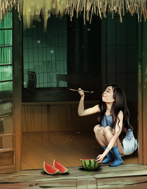 Watermelons - ibisPaint