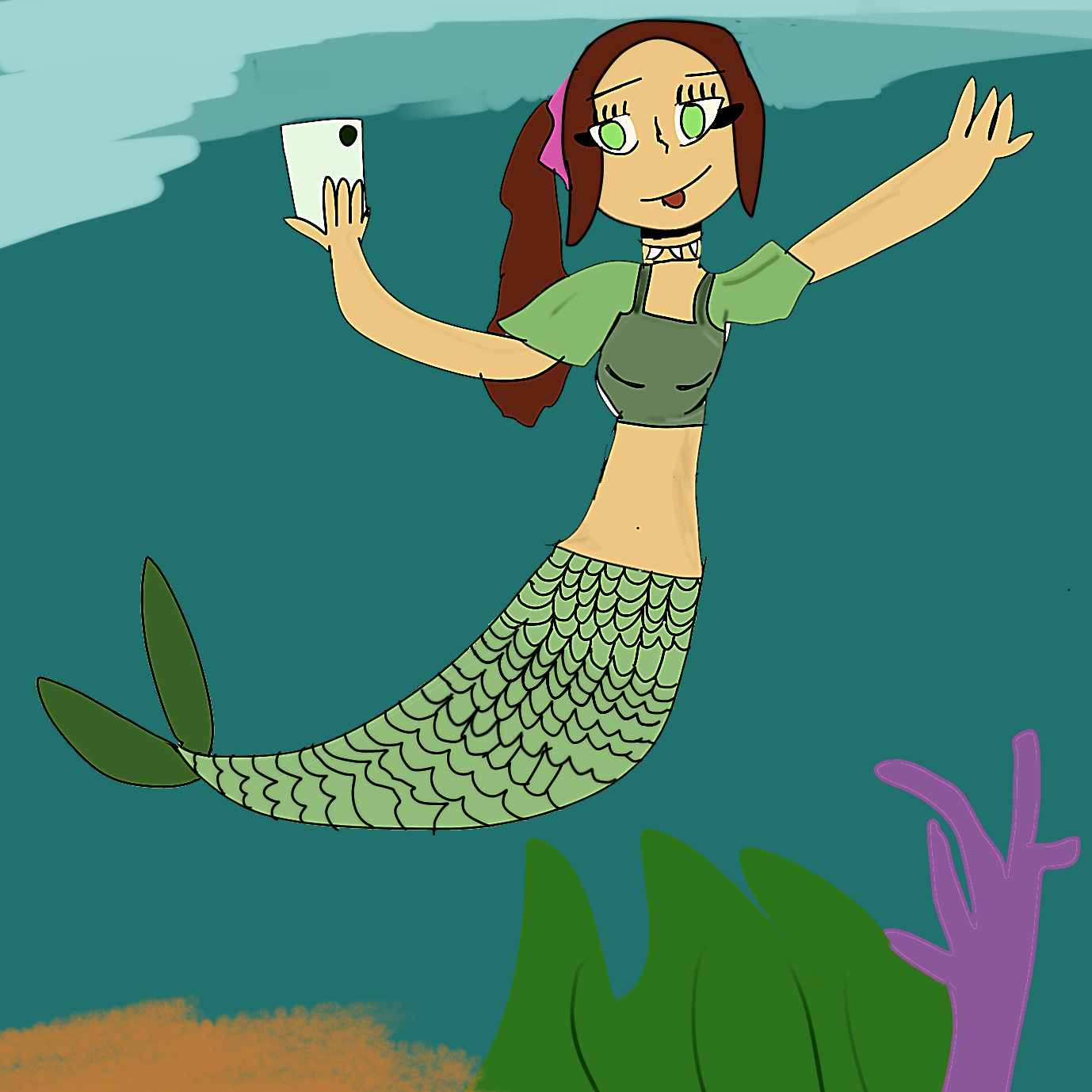 under the sea - ibisPaint