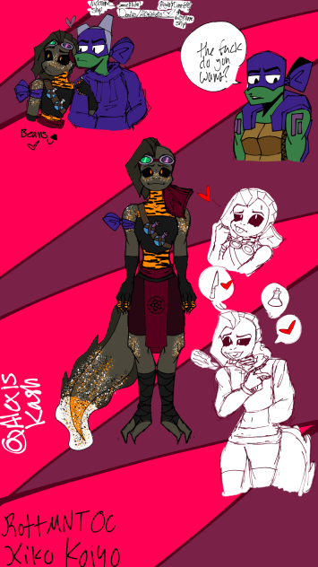 ROTTMNT OC - ibisPaint