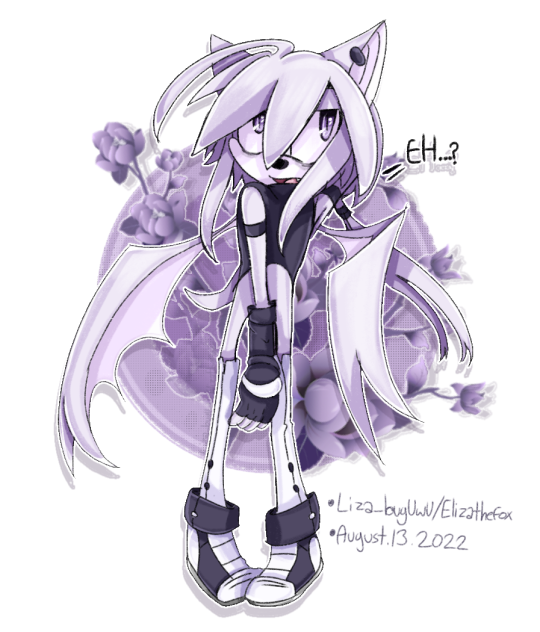 Lilac the bat[sonic oc][speed paint] - ibisPaint