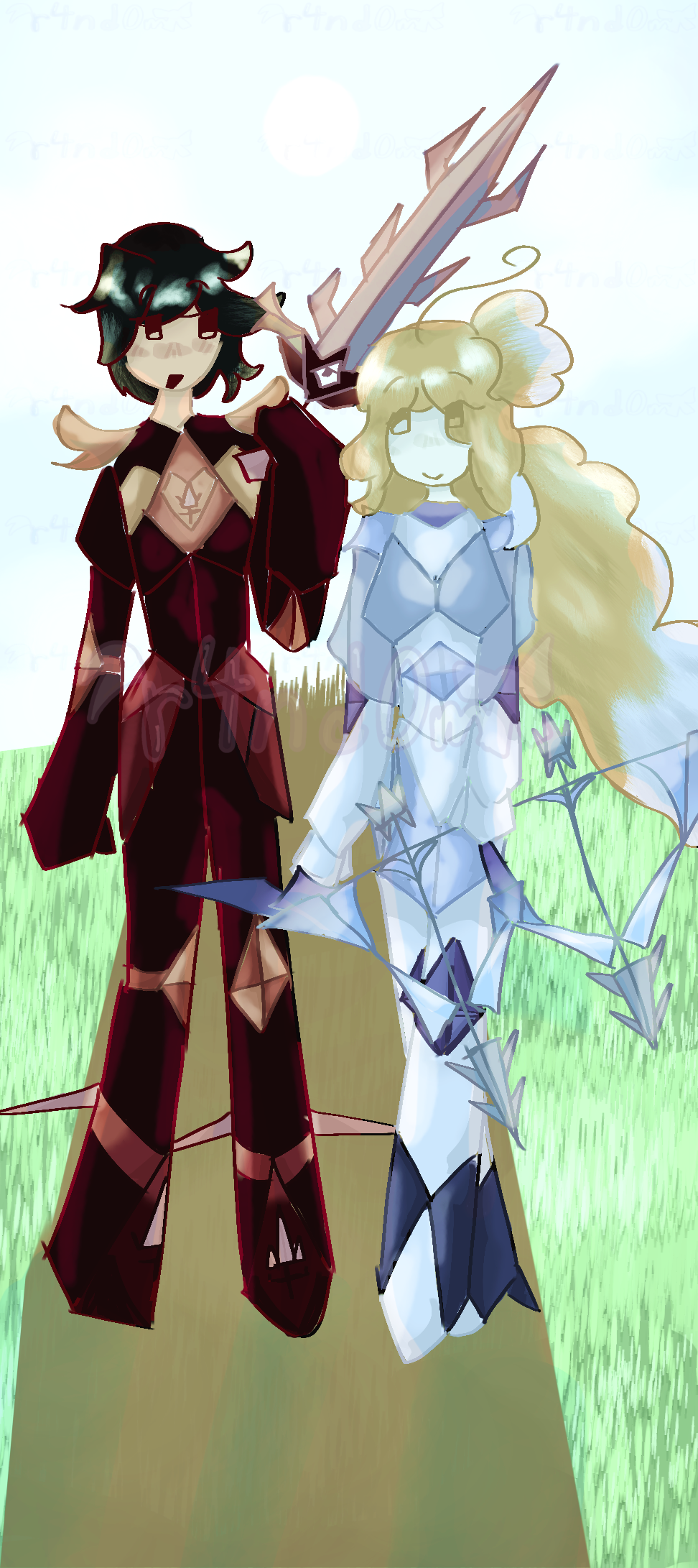 Xaroiyx and Sarija - ibisPaint