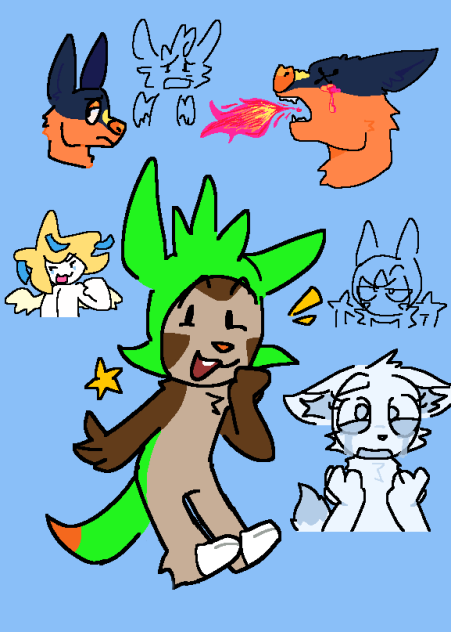 Starters doodles - ibisPaint