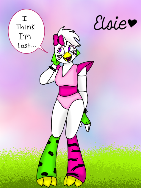 Glamrock chica Fanart 🤧 - ibisPaint