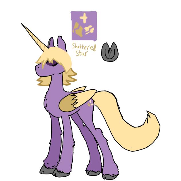 Shattered star - ibisPaint