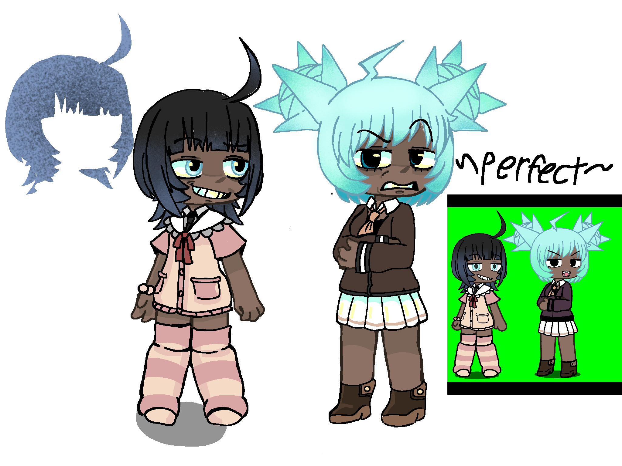 Tracing my ocs - ibisPaint