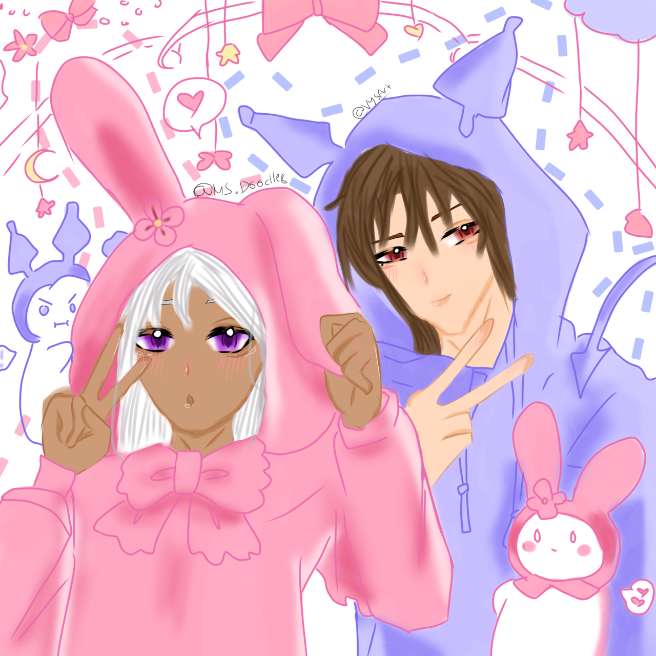 Art collab with my art moot! - ibisPaint