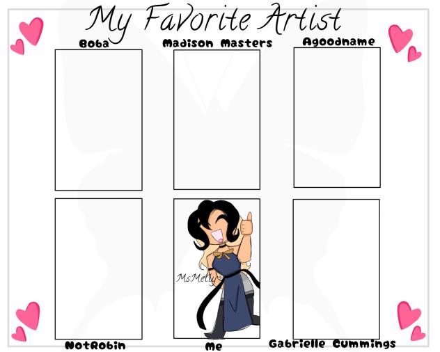 My Favorite Artist PT 1 - ibisPaint