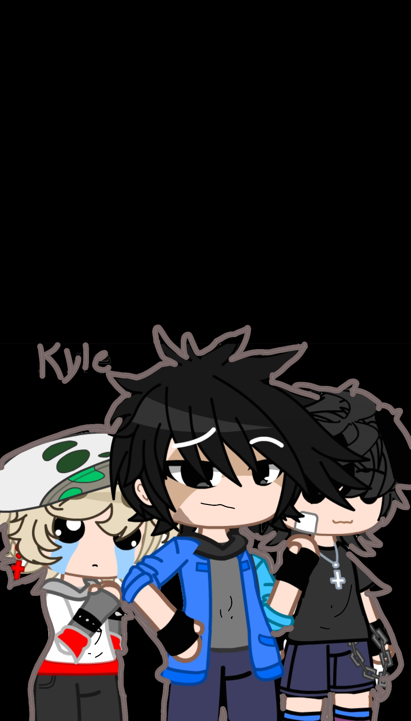 seven and Zack and Kyle - ibisPaint