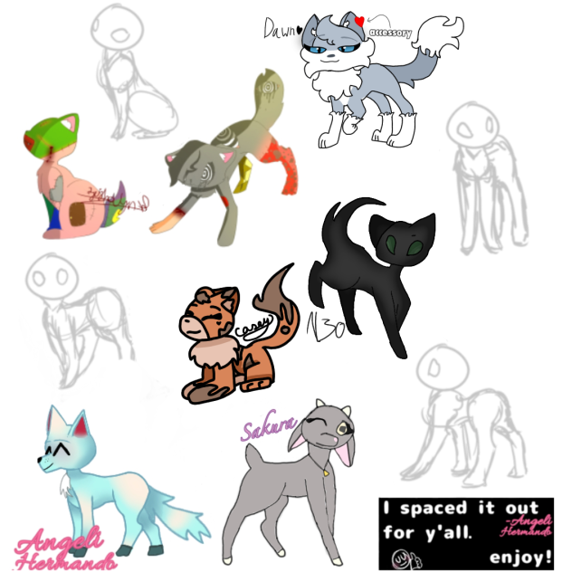 Animal collab - ibisPaint