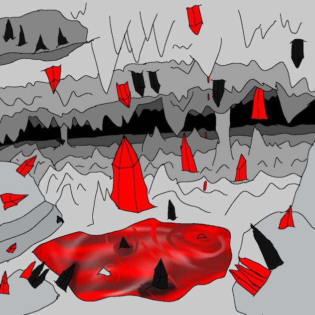 Cavern of pain and death - ibisPaint