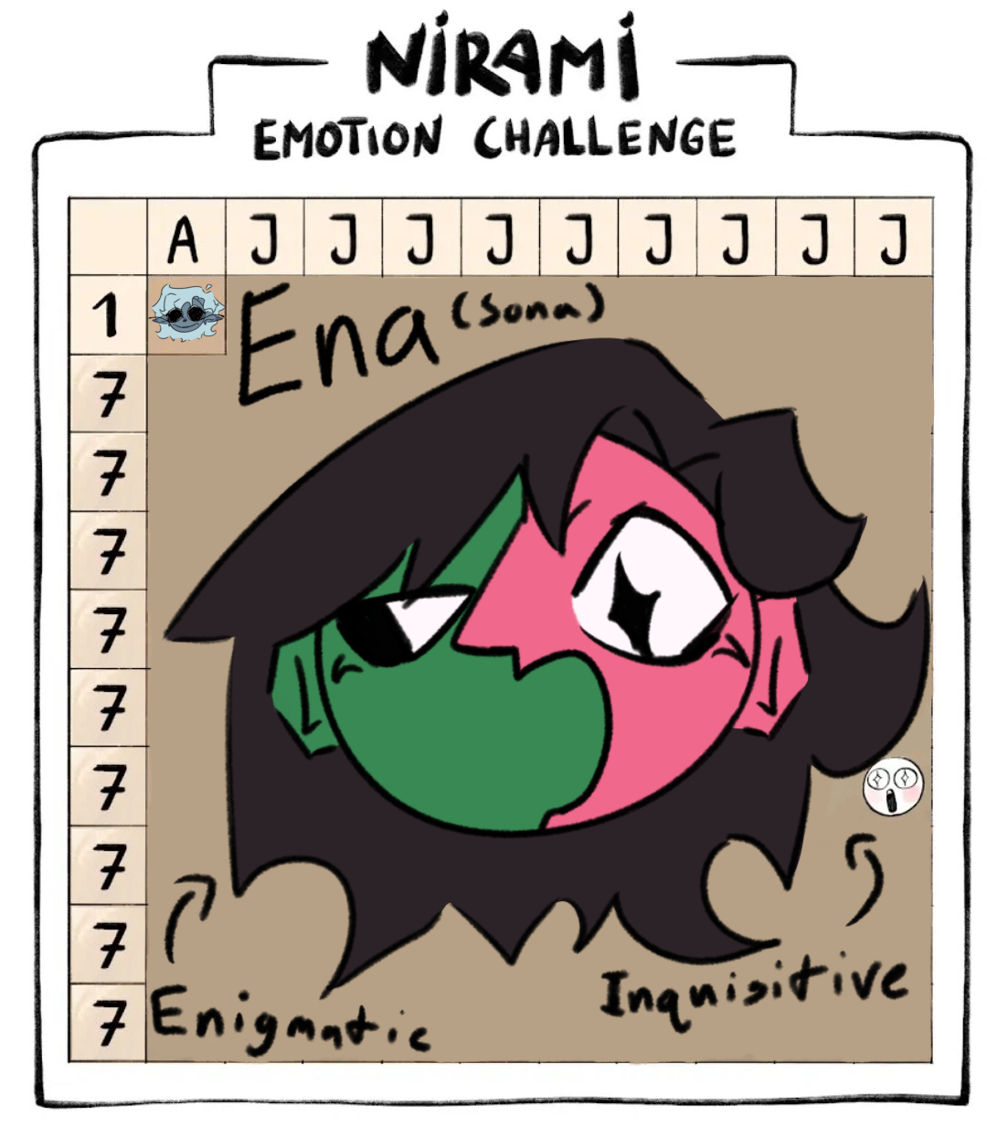 Nirami Emotion Challenge J7 - ibisPaint