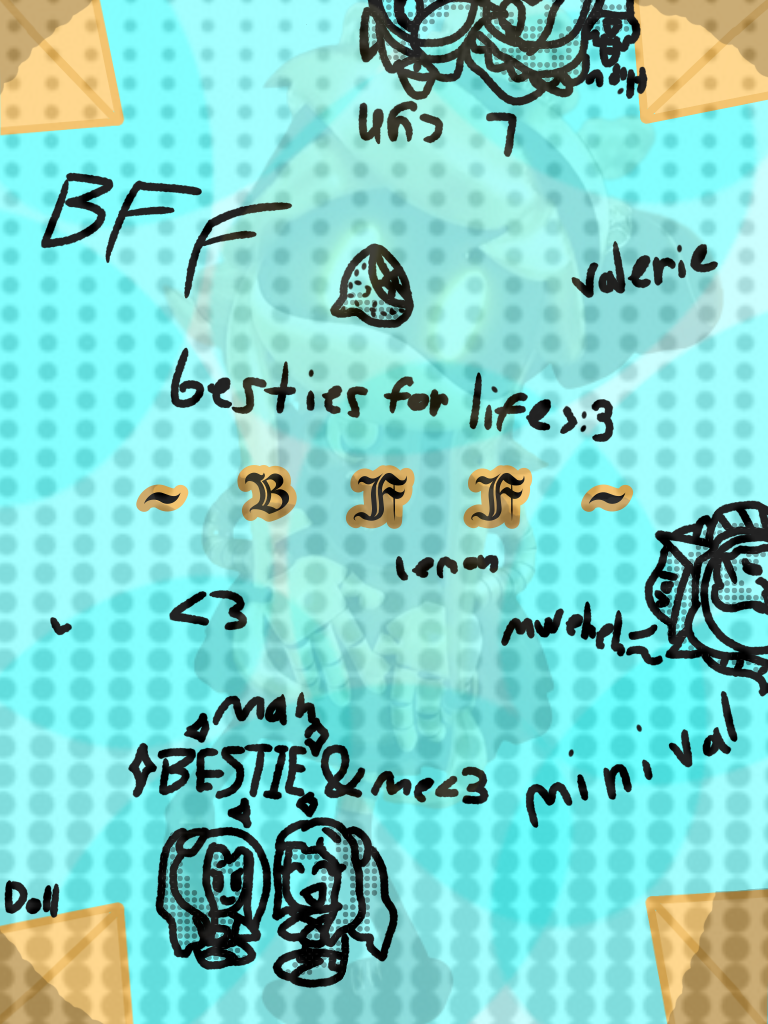 MY BESTIE IS VISITING TODAY!!! - ibisPaint