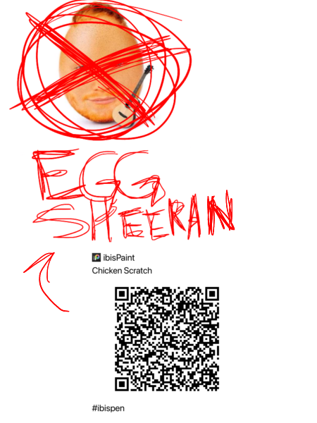 Chicken scratch brush qr - ibisPaint