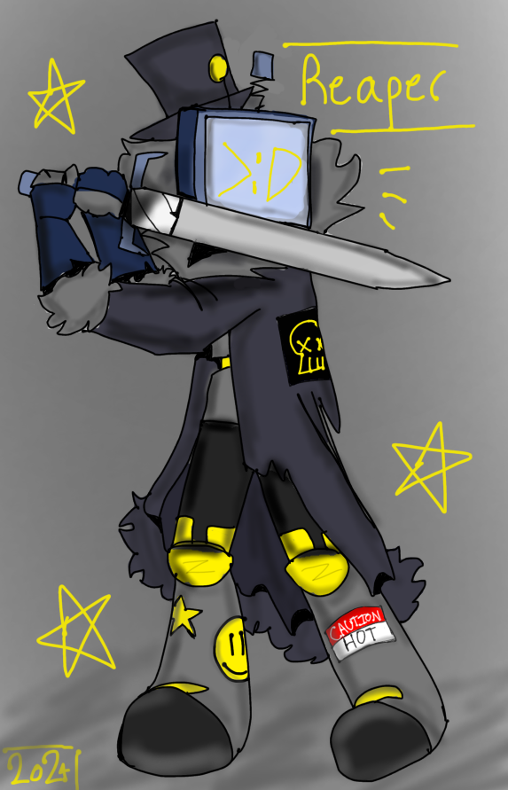 Reaper (oc) - ibisPaint