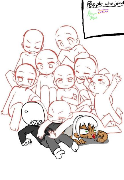 Dog pile collab - ibisPaint