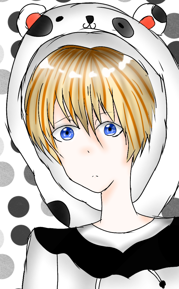 vẽ cho bạn panda jeff killer - ibisPaint