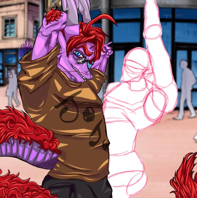 JoJo pose Collab - ibisPaint