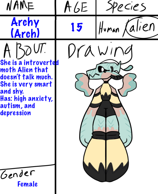 Archy redesign! - ibisPaint
