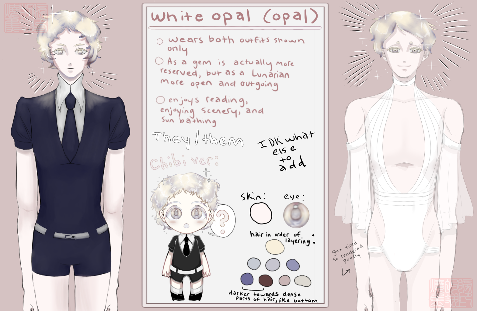 white opal - ibisPaint