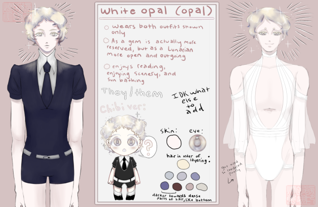 white opal - ibisPaint