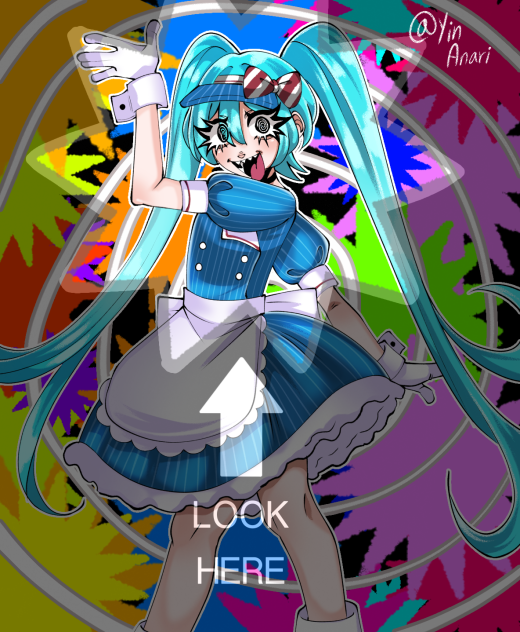 Mezmerizer Miku - ibisPaint