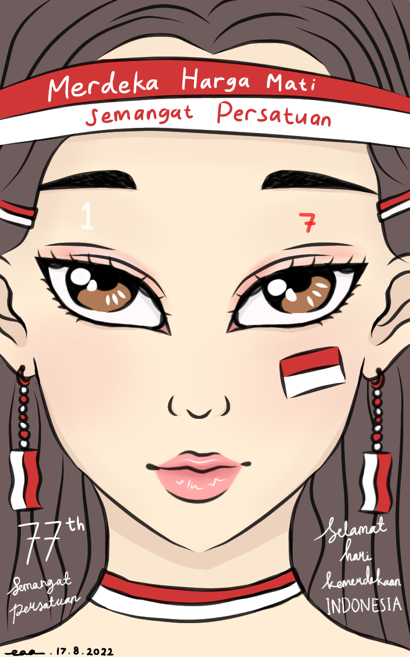 Independen day of Indonesia - ibisPaint