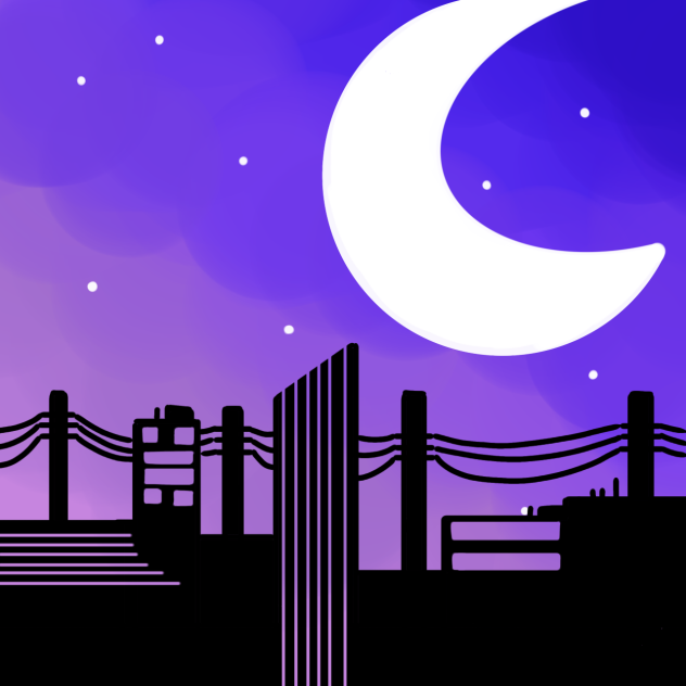 Night sky - ibisPaint