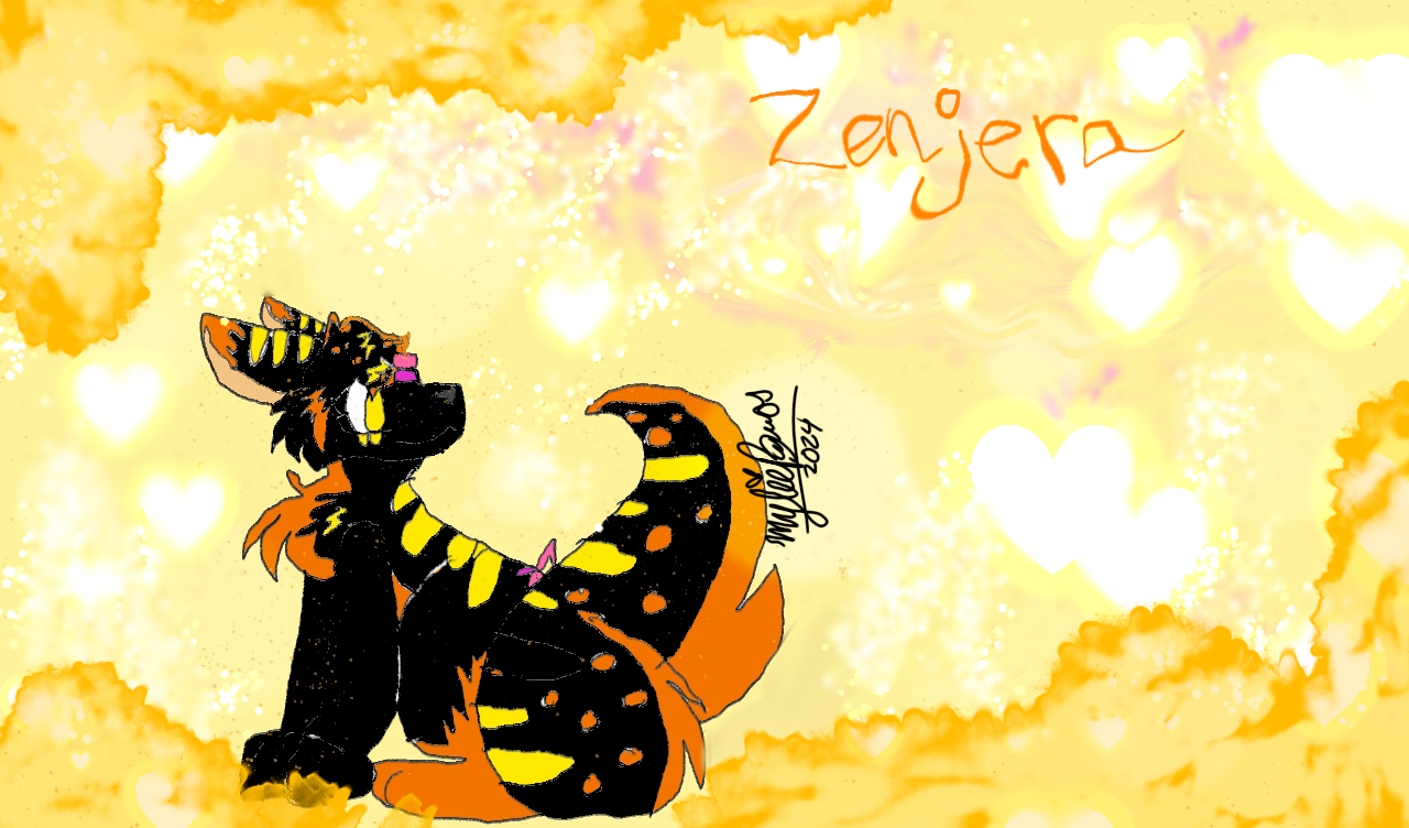 Zenjera wolf form - ibisPaint