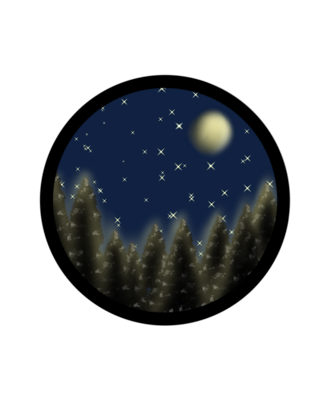 pfp moon - ibisPaint