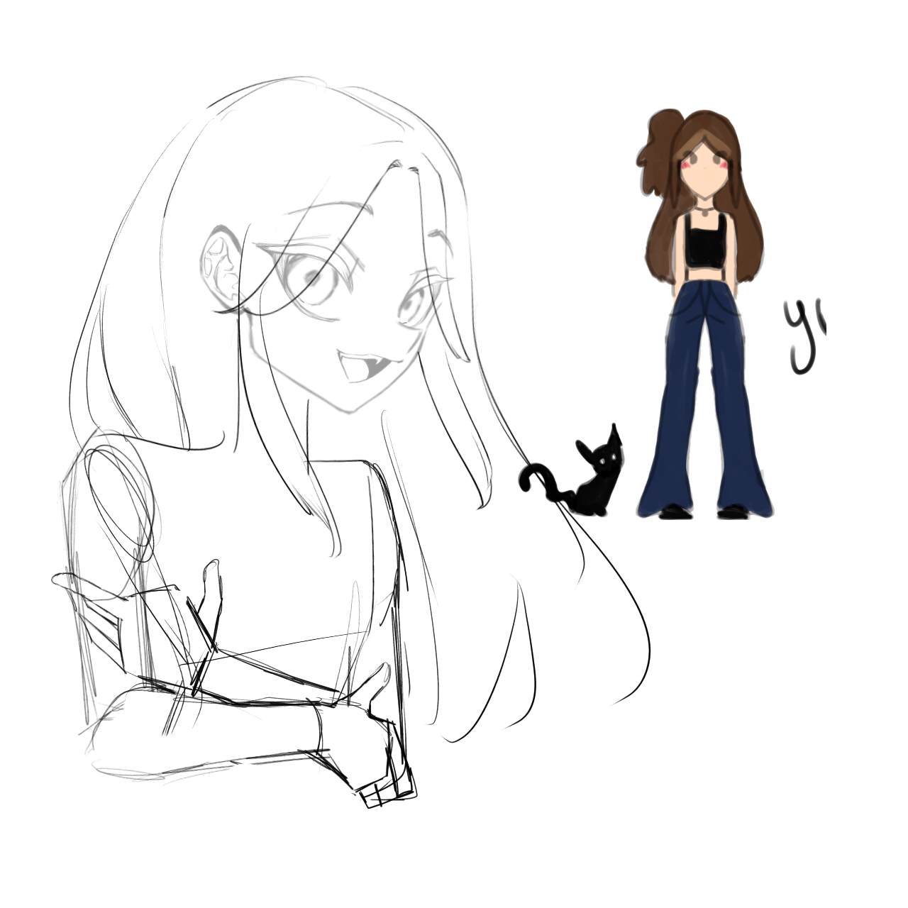Request from Vivi - wip of a wip - ibisPaint