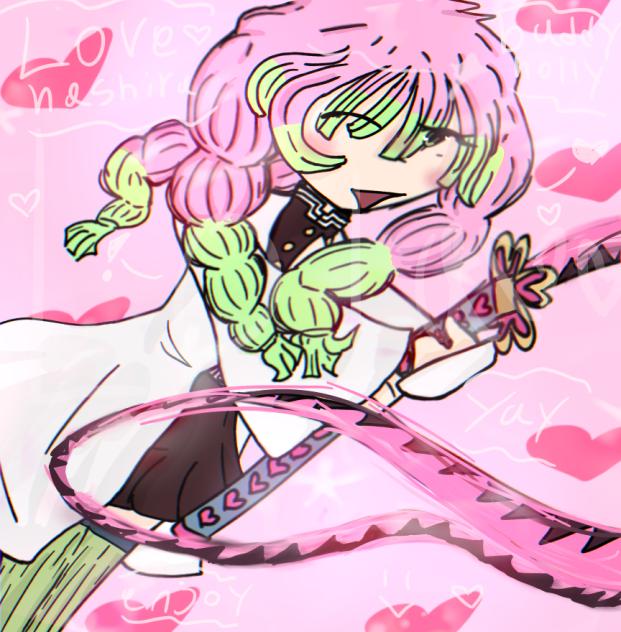 💕💞🩷Mitsuri Konroji yipe🩷💞 💕 - ibisPaint