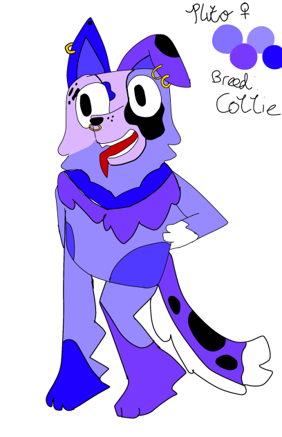 bluey oc - ibisPaint