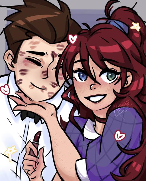 Nacha and Francis - ibisPaint