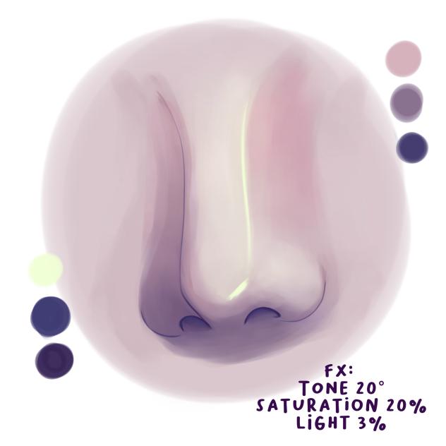 nose rendering - ibisPaint