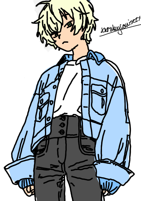 jacket guy - ibisPaint