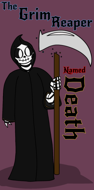 The Grim Reaper Named Death - ibisPaint