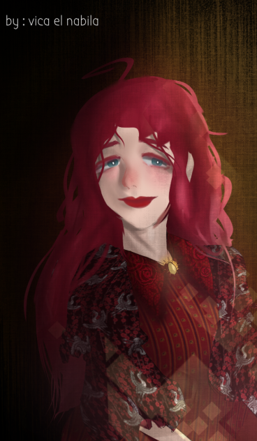 red hair - ibisPaint