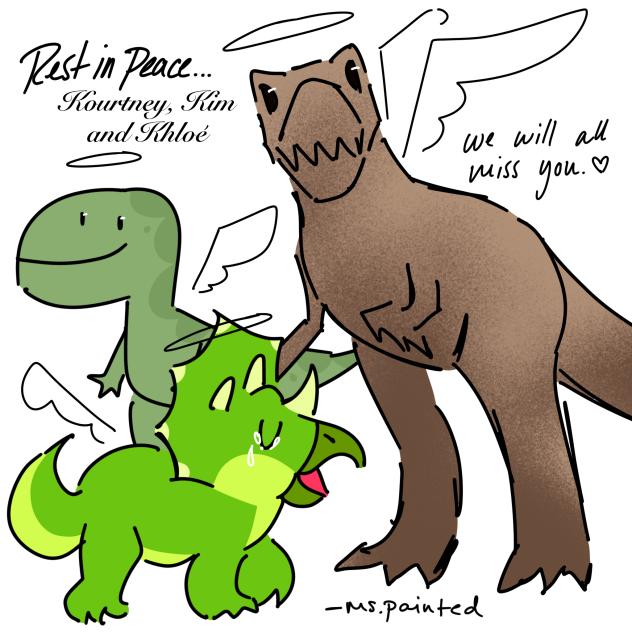 Tribute to the worlds favorite dinosaurs - ibisPaint