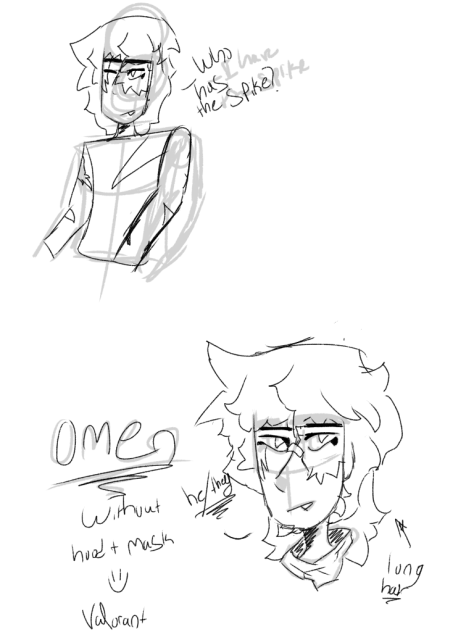 Omen but without the hood (Valorant) - ibisPaint