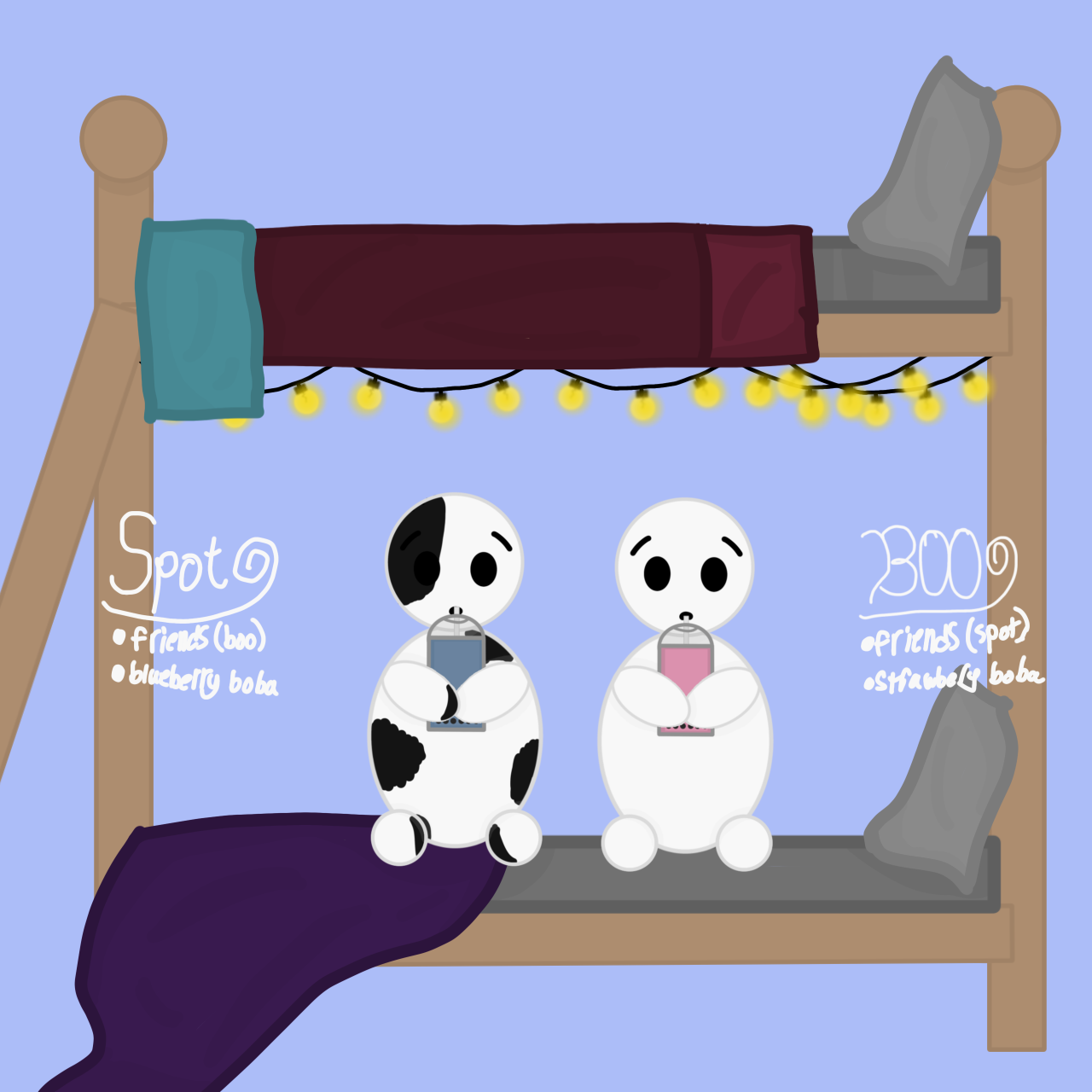 Boo and friend(spot) - ibisPaint
