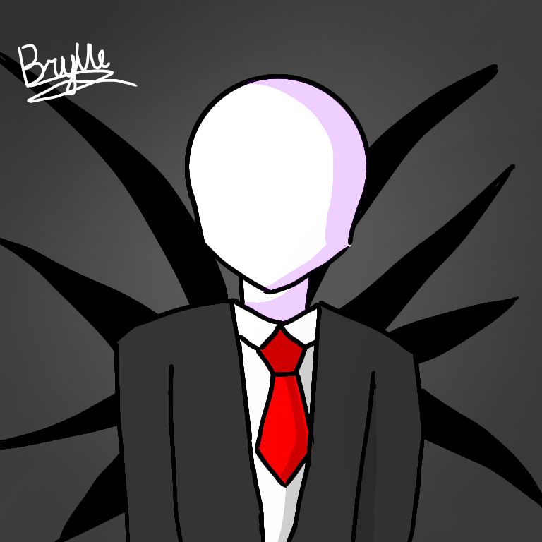slender man - ibisPaint