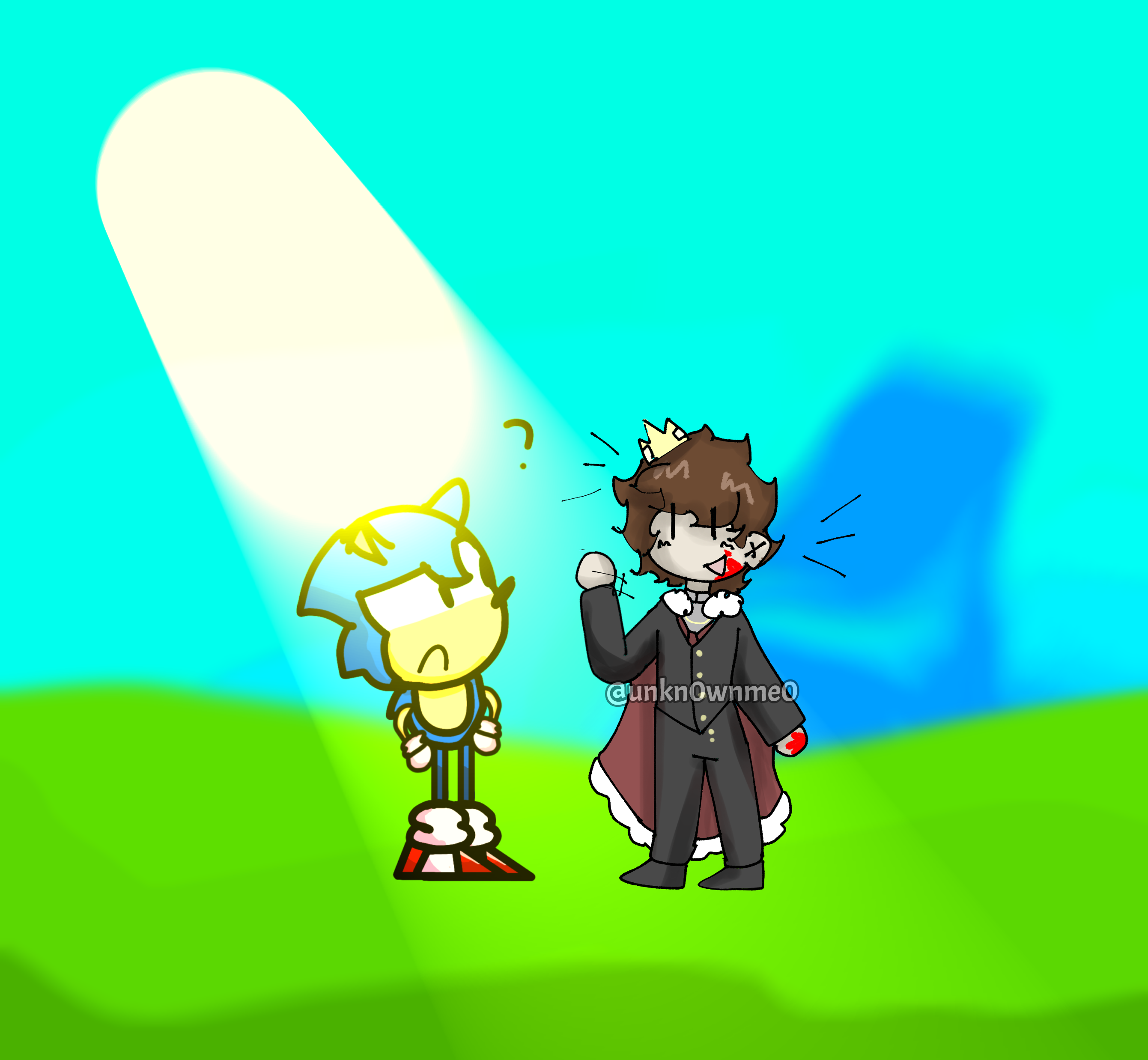 Sonic collab! - ibisPaint