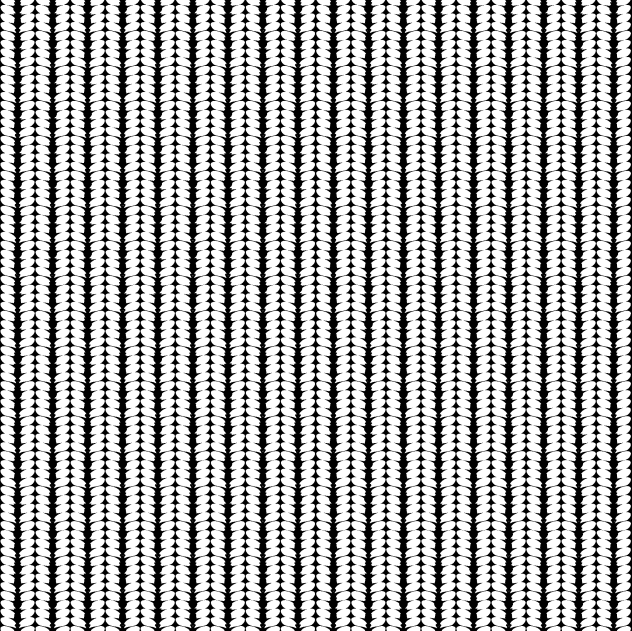 Knit Pattern Black and White - ibisPaint