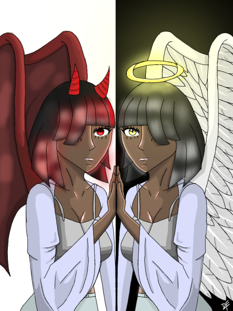 Good and Evil - ibisPaint