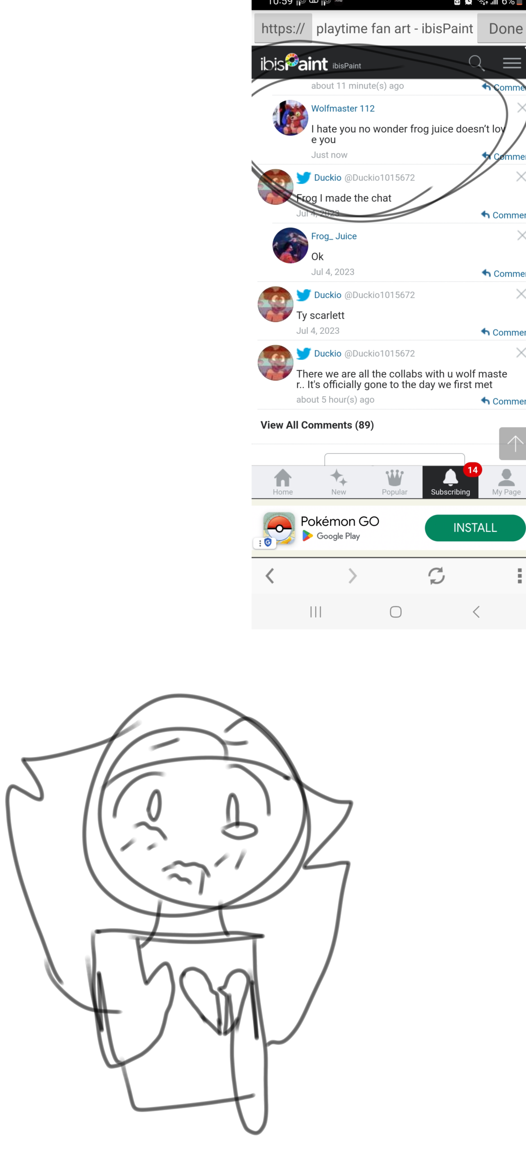 heartbroken - ibisPaint