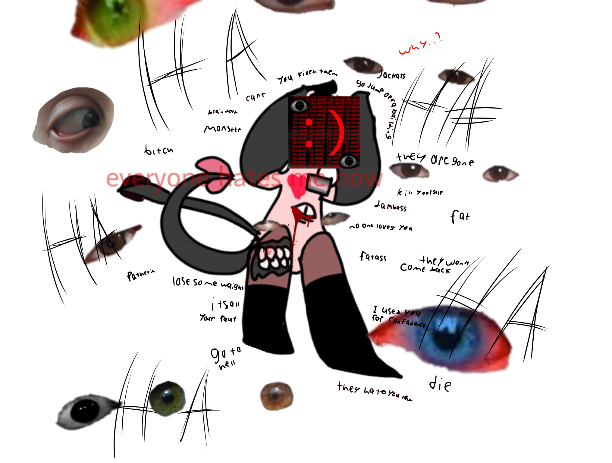 A weridcore edit - ibisPaint